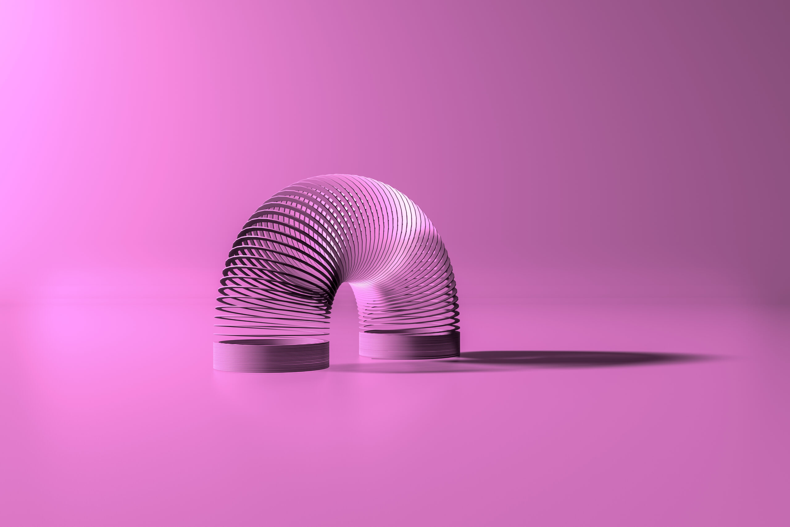 Sping roll placed on a pink floor. Minimal idea concept. – 가비아 라이브러리